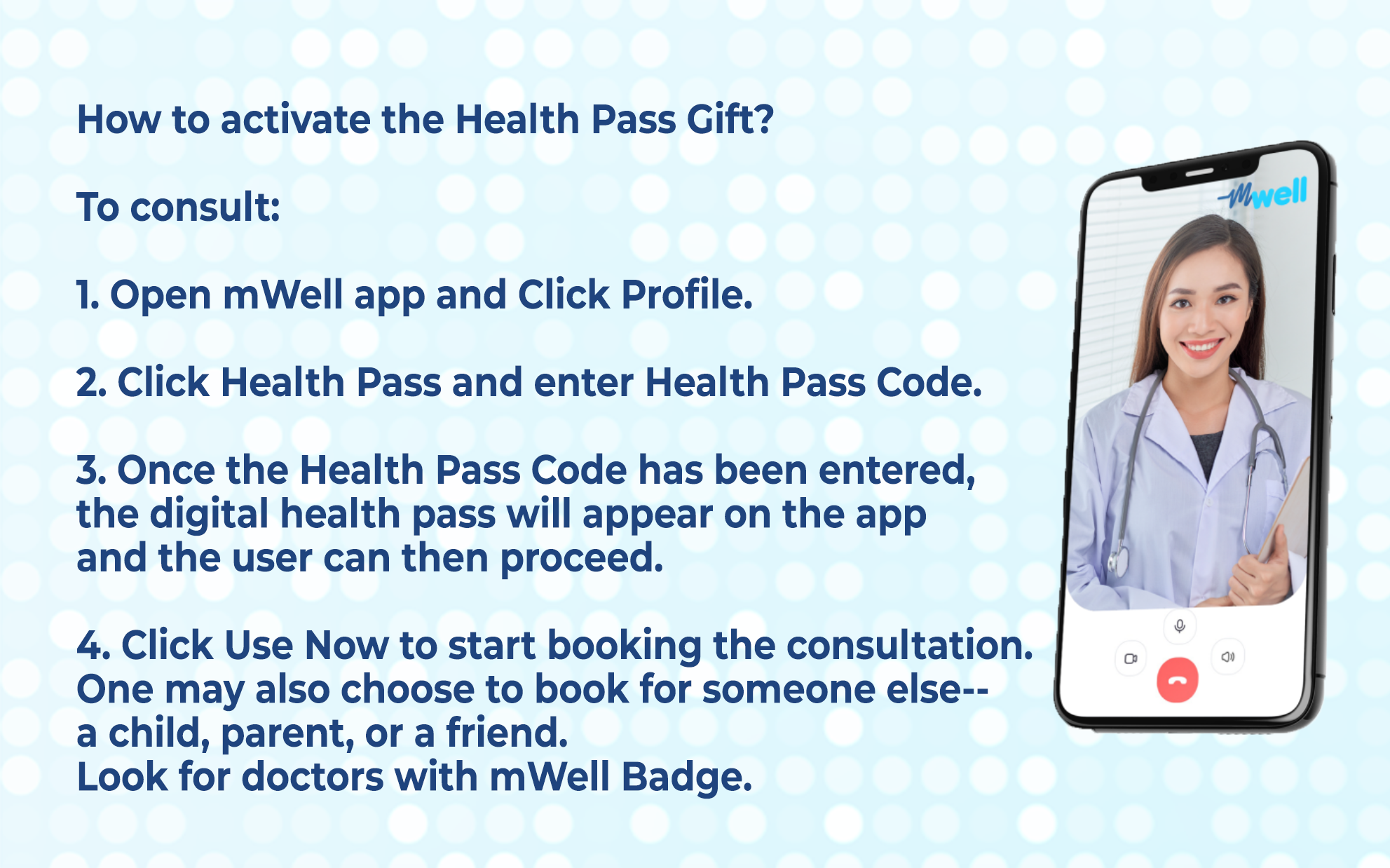 P399 - Health Pass Gift – mWell