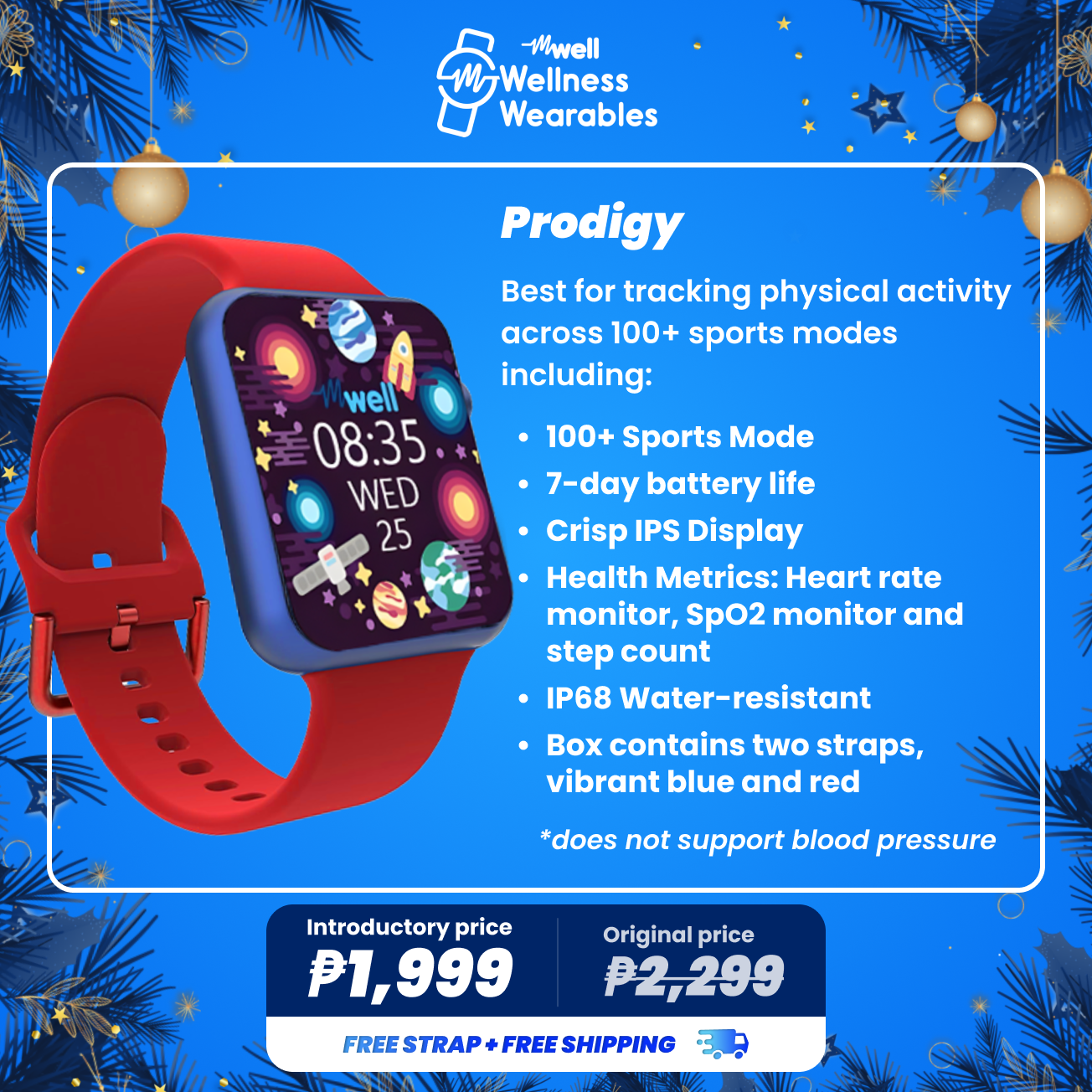 mWell Prodigy Smartwatch